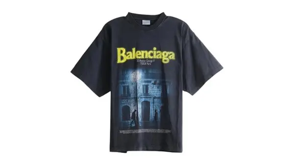Balenciaga Large Fit T-shirt - Violet