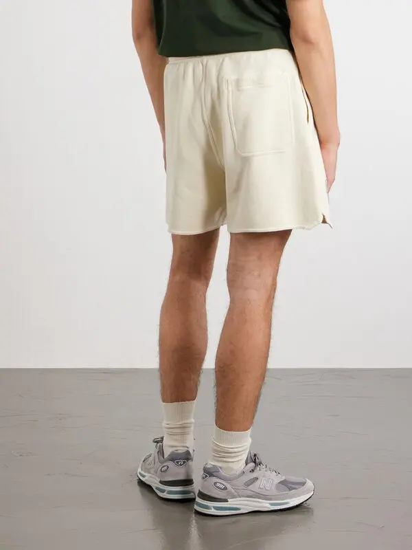 Stone Island New Balance Cotton-jersey Drawstring Shorts