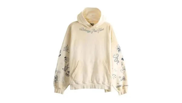 Balenciaga Large Fit Hoodie Sweatshirt