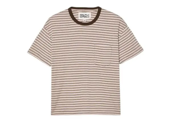 BAD BUNNY X Zara Cropped Striped T-shirt