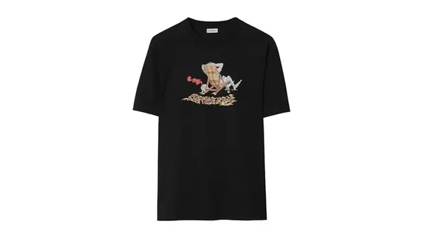 Burberry Ryan Short Sleeve T-shirt - Black