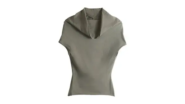 Rick Owens Jersey Shroud T-shirt - Dust