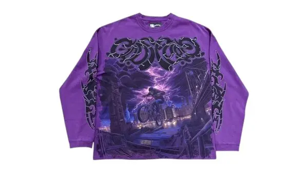 GODSPEED Bmx Long Sleeve T-shirt - Grape