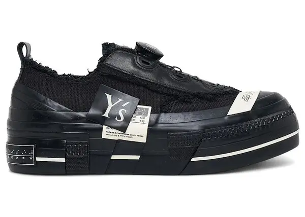 Y’s Platformm Sneaker Xvessel - Black