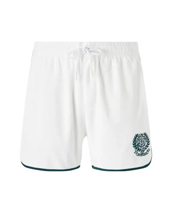 Polo Ralph Lauren Wimbledon Embroidered Cotton-blend Shorts