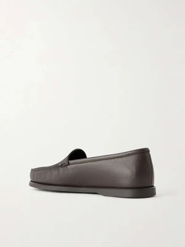 MORJAS The Venetian Full-grain Leather Loafers