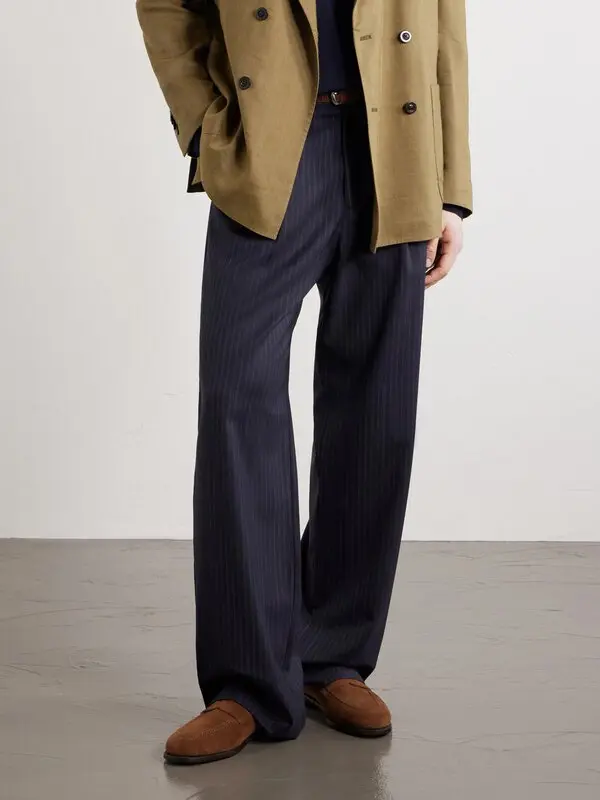 MORJAS Suede Penny Loafers