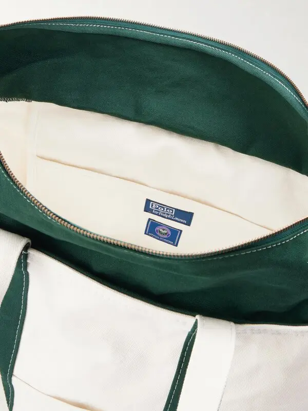 Polo Ralph Lauren Wimbledon Embroidered Cotton Tote Bag