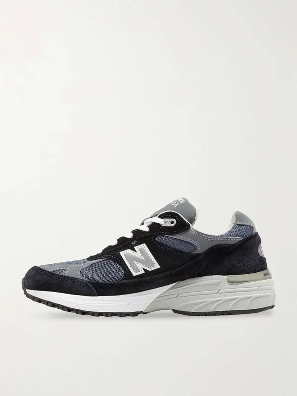 NEW BALANCE 993 Suede And Mesh Sneakers