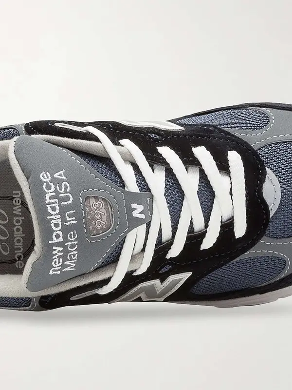 NEW BALANCE 993 Suede And Mesh Sneakers