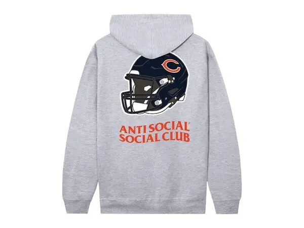 ANTI SOCIAL SOCIAL CLUB X Chicago Bears Impact Hoodie - Grey