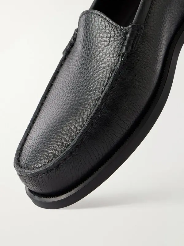 MORJAS The Venetian Full-grain Leather Loafers