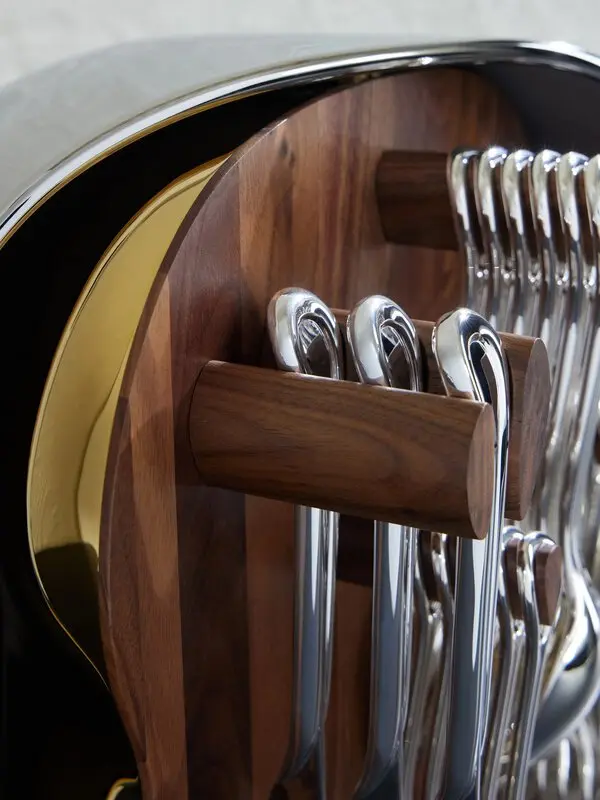 Christofle Carrousel Set Of 24 -plated Cutlery