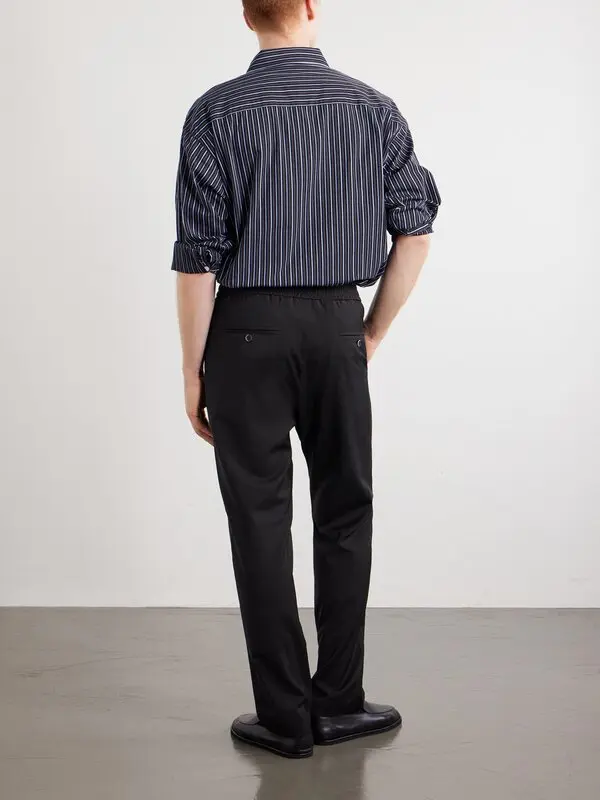 Barena Venezia Virgin Wool Drawstring Trousers