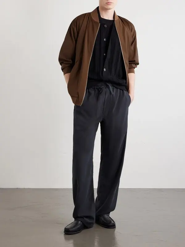 CORRIDOR Pointelle-knit Cotton Shirt
