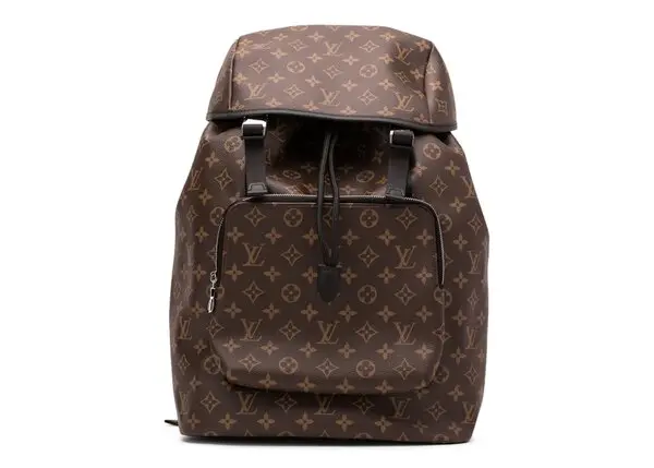 LOUIS VUITTON Zack Backpack Monogram Macassar - Multicolor