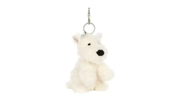 JELLYCAT Munro Scottie Dog Bag Charm