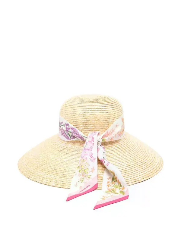 FERRAGAMO Silk Ribbon Hat