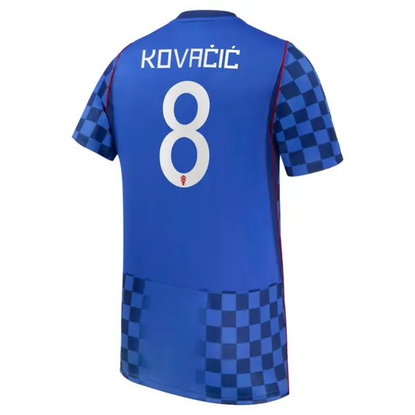 Nike Croatia National Team 2026 Stadium Away Soccer Jersey - Blue