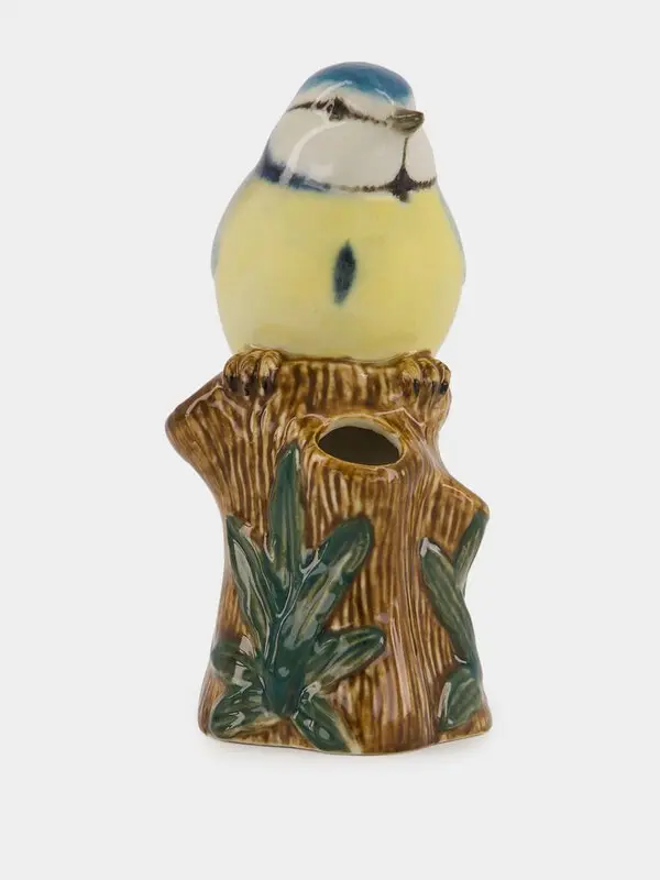 QUAIL CERAMICS Tit Ceramic Bud Vase - Blue