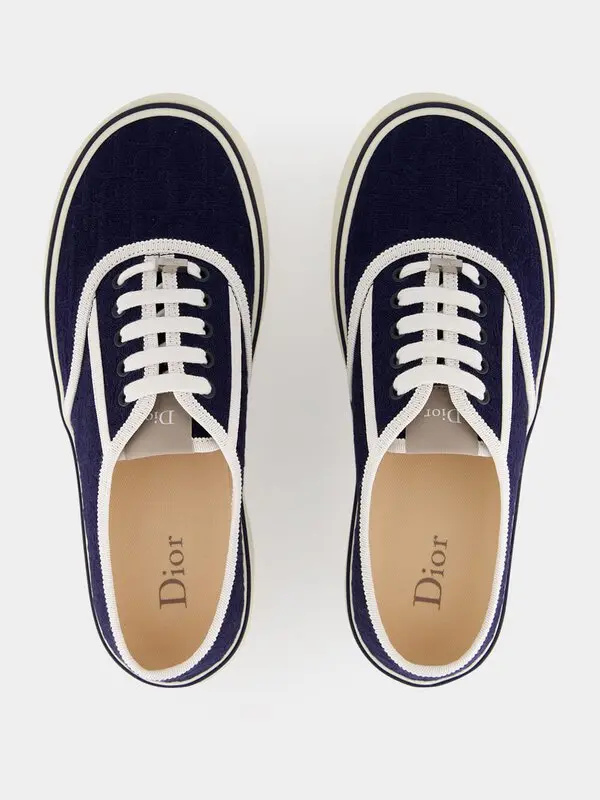 Dior Saltwind Jacquard Sneakers - Blue