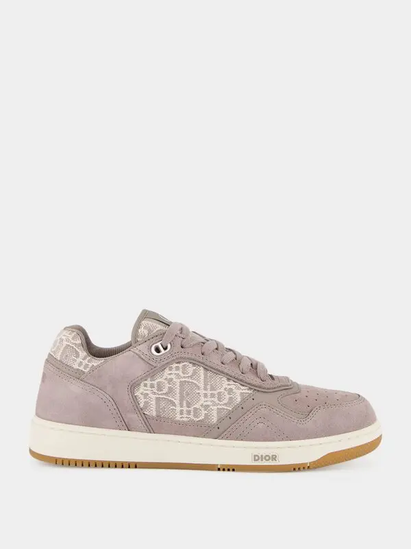 Dior High Top Sneakers With Monogram Detail
