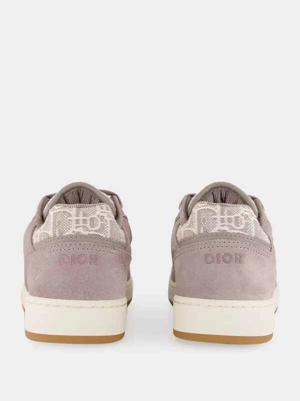 Dior High Top Sneakers With Monogram Detail