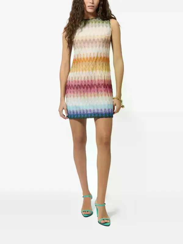 Missoni Sleeveless Dégradé Mini Dress
