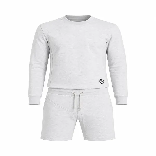 CHUKS COLLINS Diffusion Collection Sweat Set - Grey