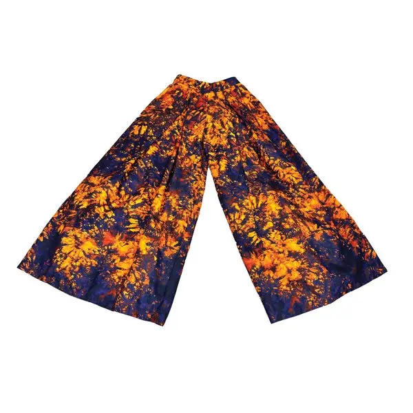 CHUKS COLLINS Ajah Collection – Wide-leg Pants - Orange