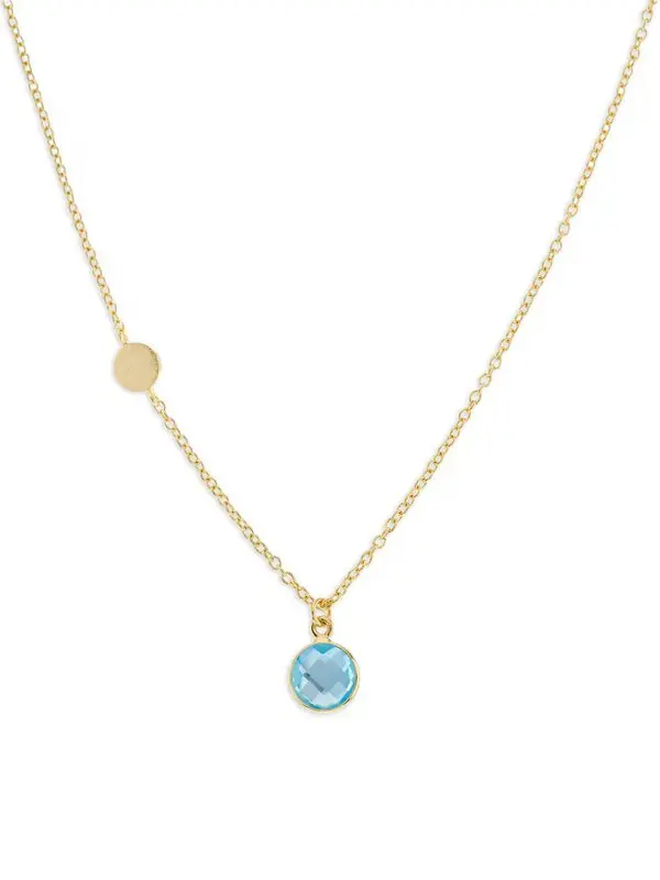 AUREE JEWELLERY Salina Gemstone Necklace - Gold