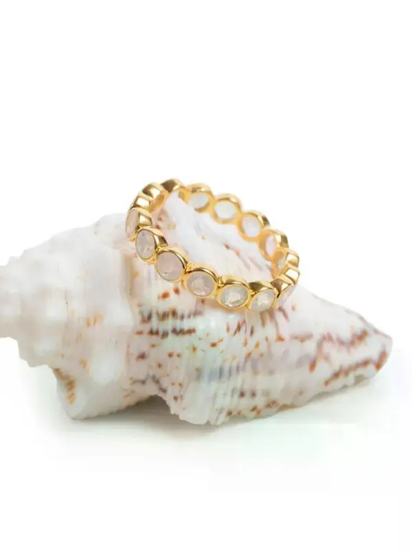 AUREE JEWELLERY Ortigia Scallop-shaped Ring
