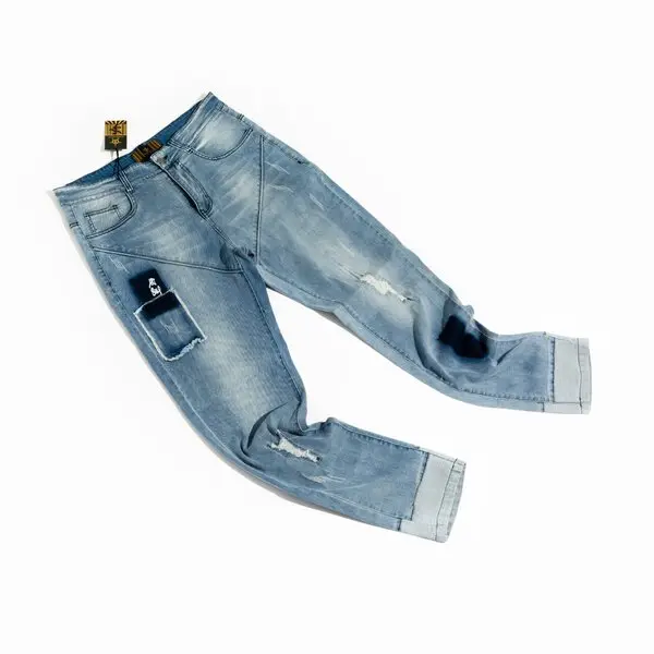 CHUKS COLLINS Act Self Light Denim Diffusion Collection - Blue