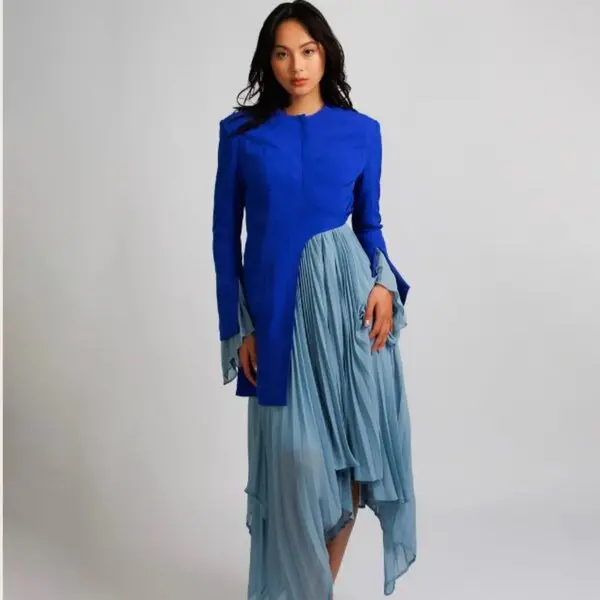 CHUKS COLLINS Doja & Raye Magnificent Gown - Blue