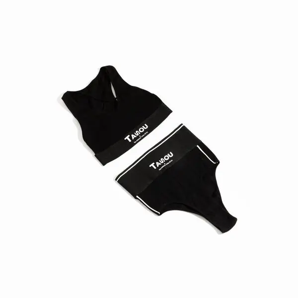CHUKS COLLINS Diffusion Collection "joy Body Suit - Black