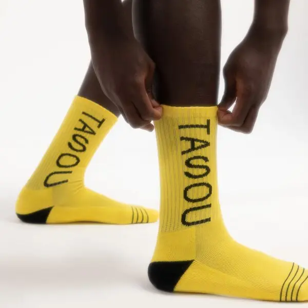 CHUKS COLLINS Art Self Socks Diffusion Collection - Black