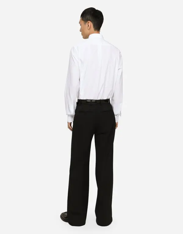 Dolce & Gabbana Striped Cotton Martini-fit Shirt