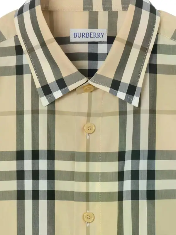 Burberry Slim-fit Check Cotton Shirt