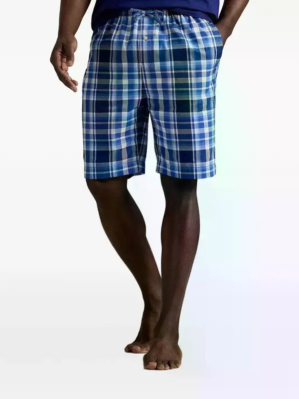 Polo Ralph Lauren Check-print Drawstring Pajama Shorts