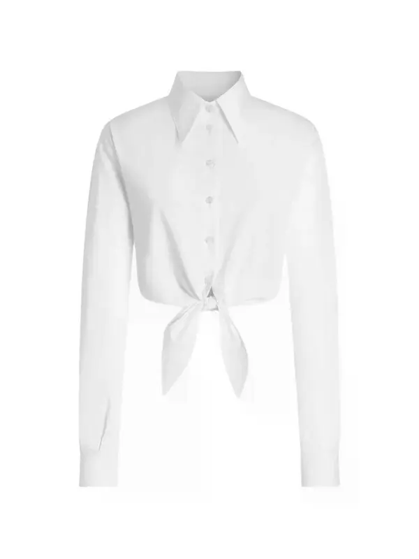 Dolce & Gabbana Cotton Poplin Shirt - White