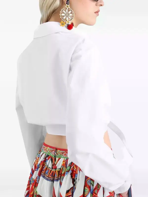 Dolce & Gabbana Cotton Poplin Shirt