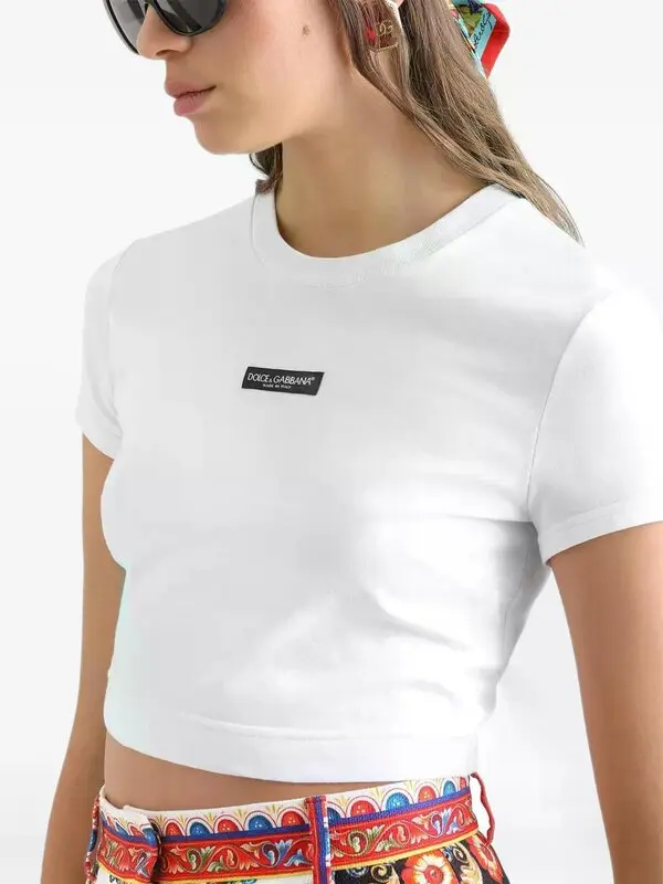 Dolce & Gabbana Jersey T-shirt With Logo