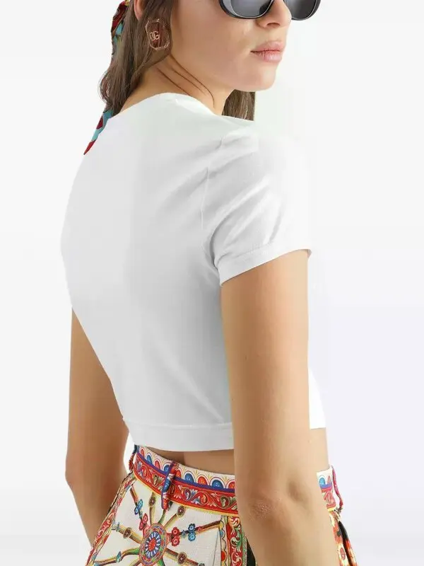 Dolce & Gabbana Jersey T-shirt With Logo