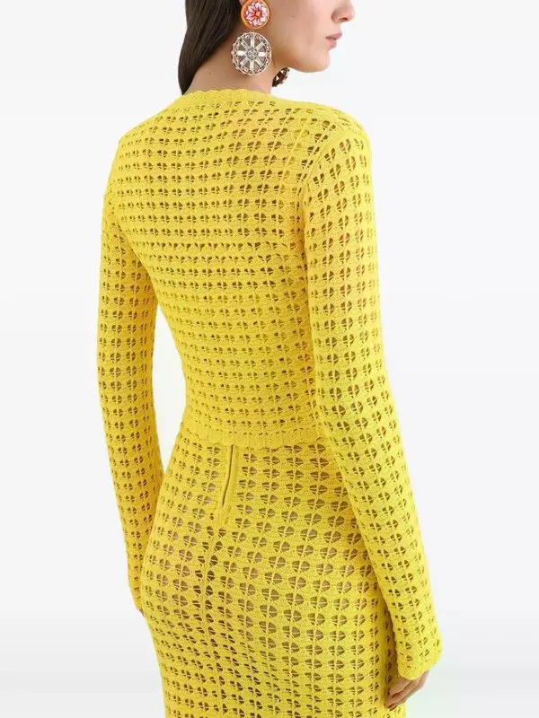 Dolce & Gabbana Crochet Cardigan