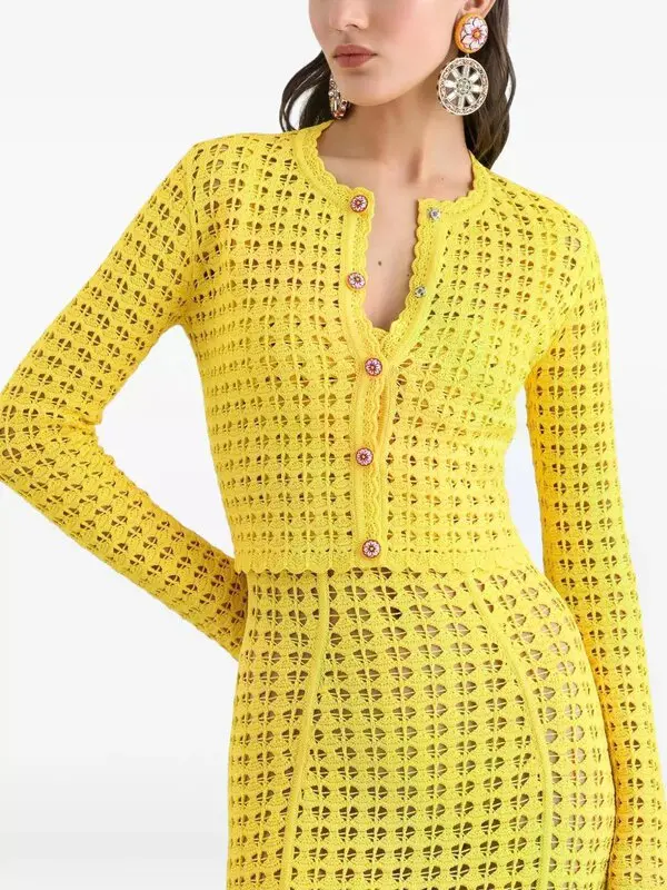 Dolce & Gabbana Crochet Cardigan