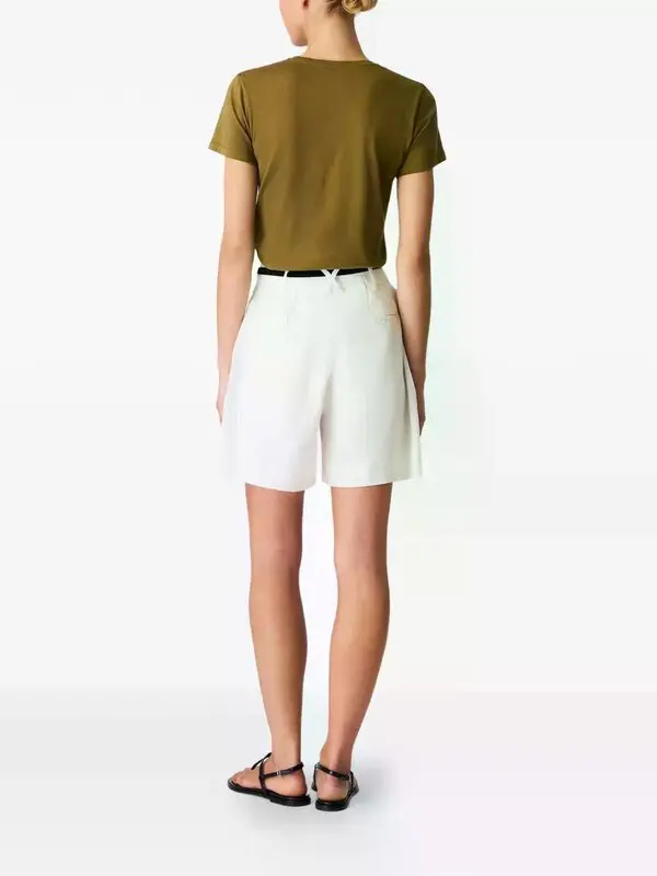 Another Tomorrow Organic Cotton Crew-neck T-shirt - Green