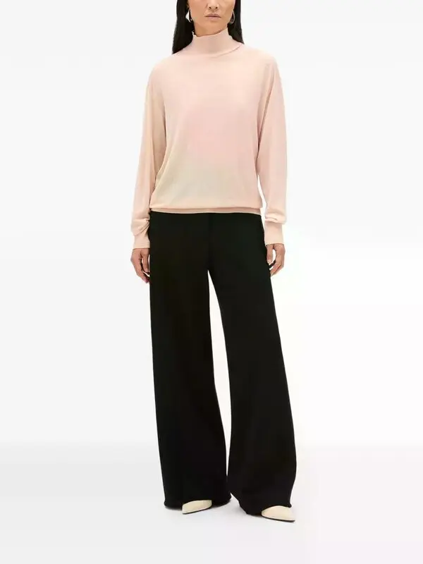 Another Tomorrow Featherweight Wool Sweater