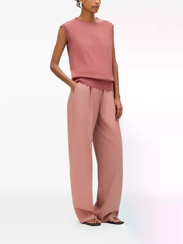 Another Tomorrow Featherweight Sleeveless Top