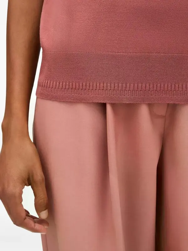 Another Tomorrow Featherweight Sleeveless Top