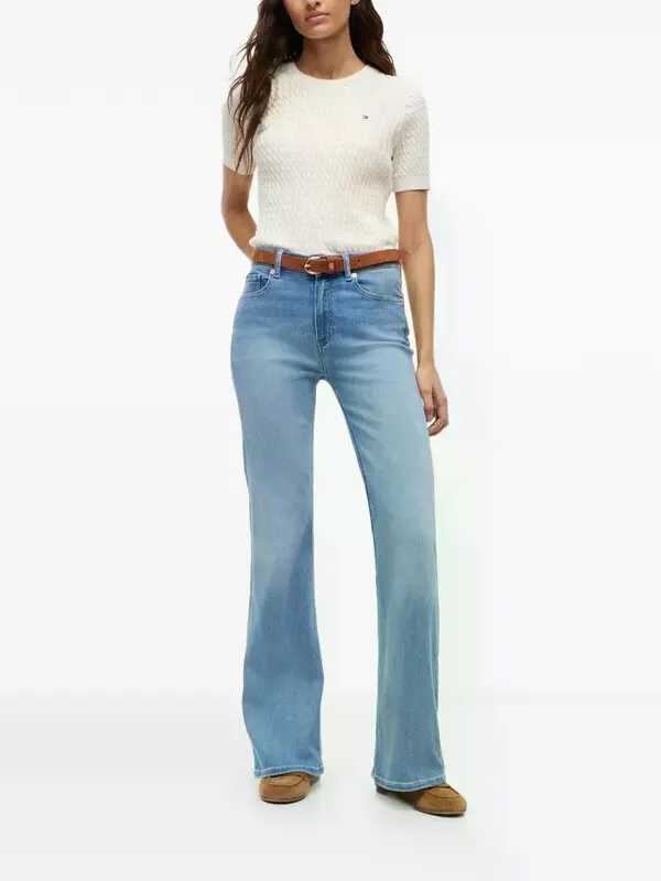 Tommy Hilfiger High-waisted Flared Jeans